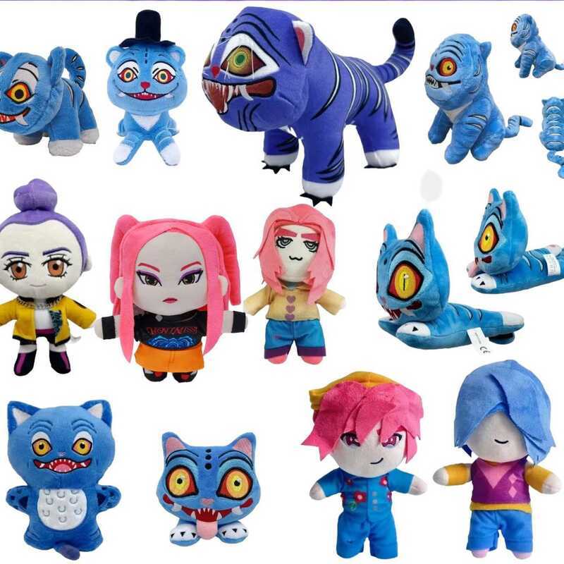 New Product Cross-Border Kpop Demon Hunters Plush K-POP Demon Slayer ...