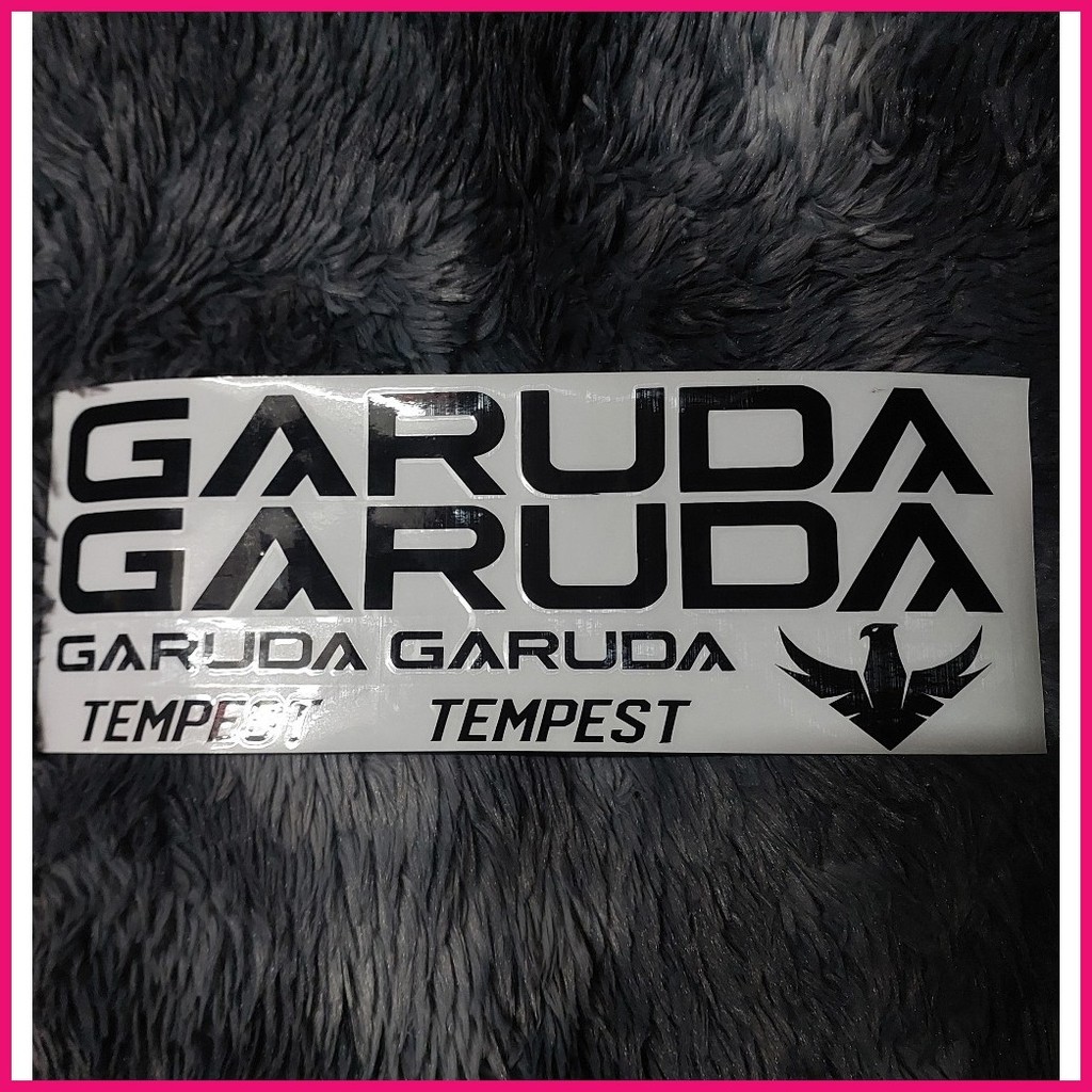 GARUDA TEMPEST BIKE DECALS | Shopee Philippines