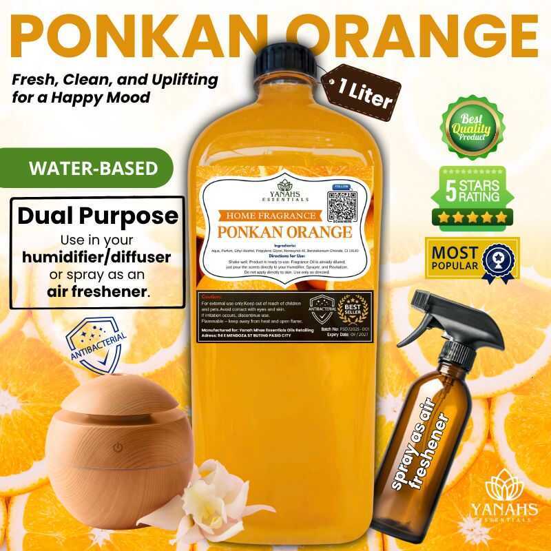 PONKAN ORANGE Scent 1L Water Based Essential Oil For Humidifier, Air ...