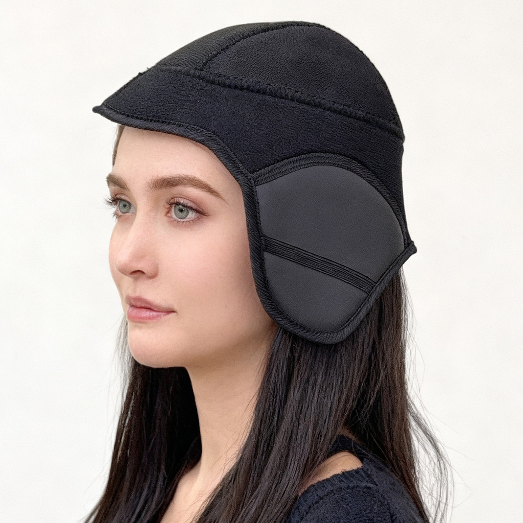 Soft Removable Earmuffs Hat Helmet Pad - Autumn Winter Warm Outdoor ...