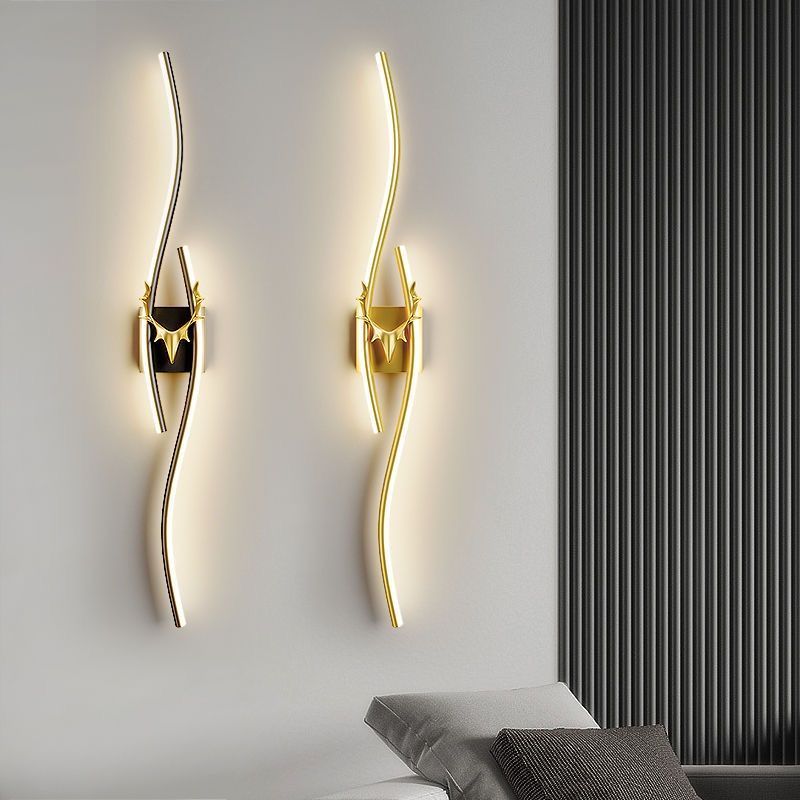 Modern style, wall lamps, stair lamps, bedside lamps, bedroom sleep ...