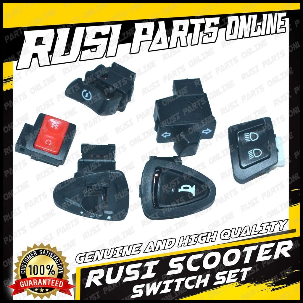 RUSI Scooter Switch Set | Shopee Philippines