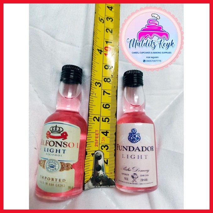 Alfonso Light / Fundador Light / Emperador Light Liquor Cake Topper ...