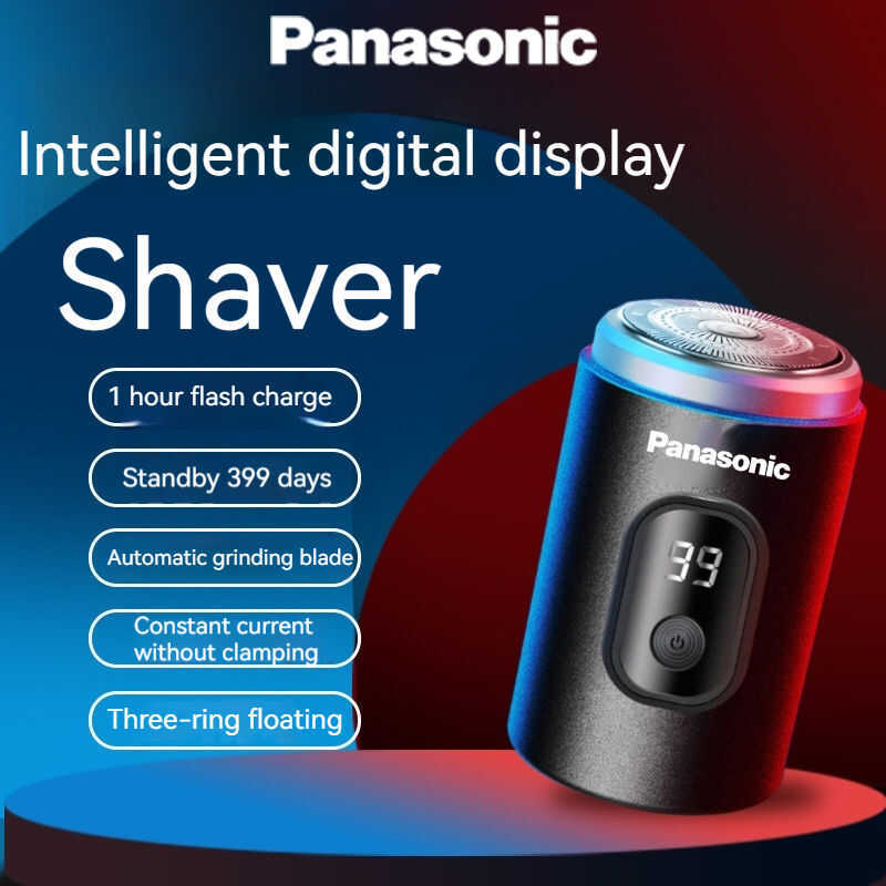 Panasonic Mini Shaver For Men Rechargeable Portable Electric Razor ...