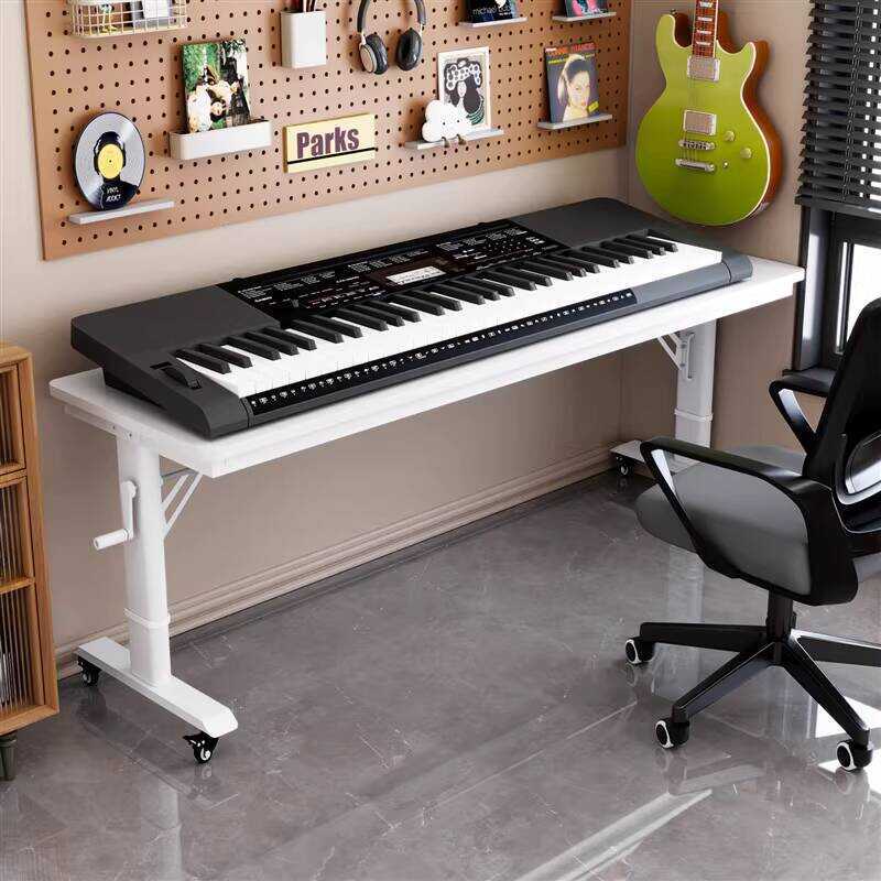Universal Hand-Cranked Electronic Electric Piano Stand, 88-Key 61-Key ...