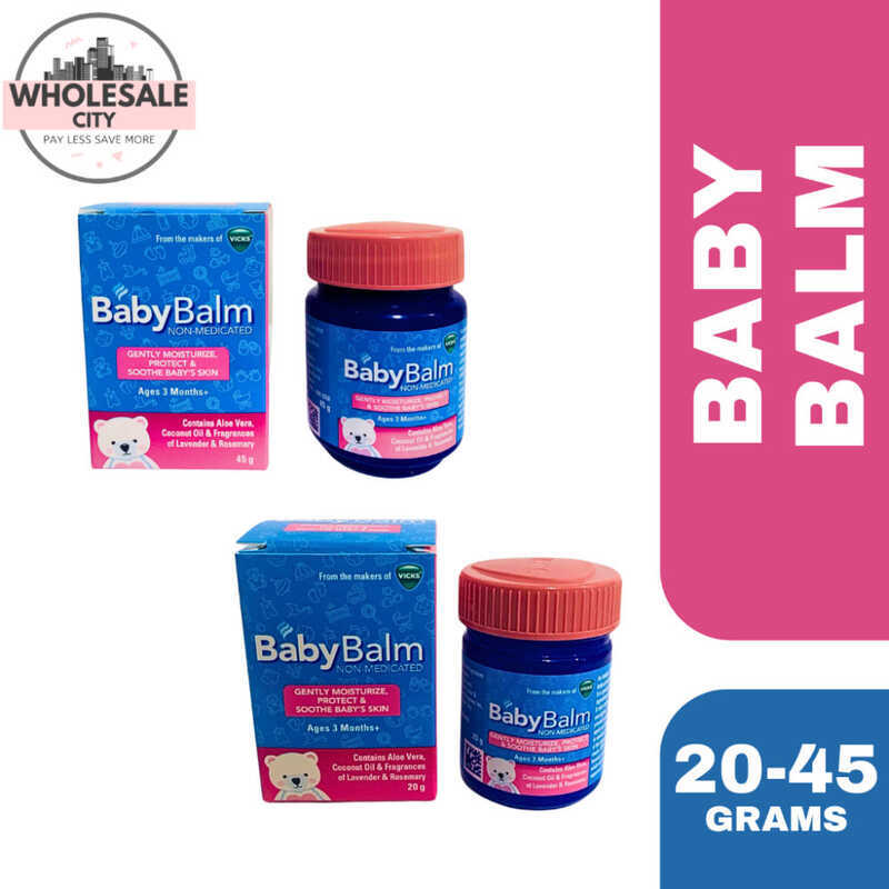Vicks Baby Balm 20G I 45G | Shopee Philippines