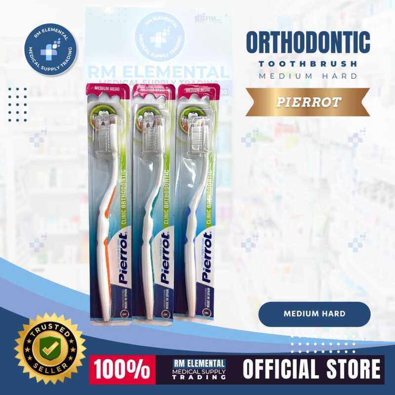 Pierrot Orthodontic Toothbrush 921 | Shopee Philippines