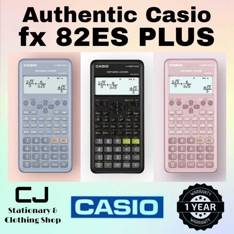AUTHENTIC CASIO FX 82Es PLUS 2Nd EDITION Scientific Calculator 82 ES ...