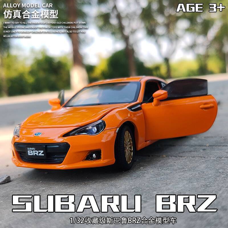 ☑♥ 1:32 Subaru BRZ Alloy Car Model Boy Simulation Metal Toy Small Car ...
