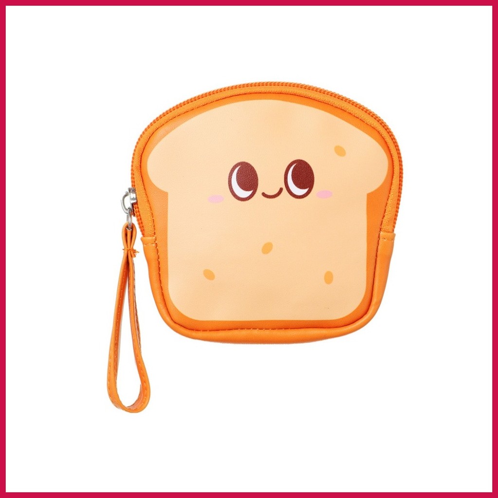 Miniso Coin Purse Heart Shape/Happy Foods/Solid color | Shopee Philippines
