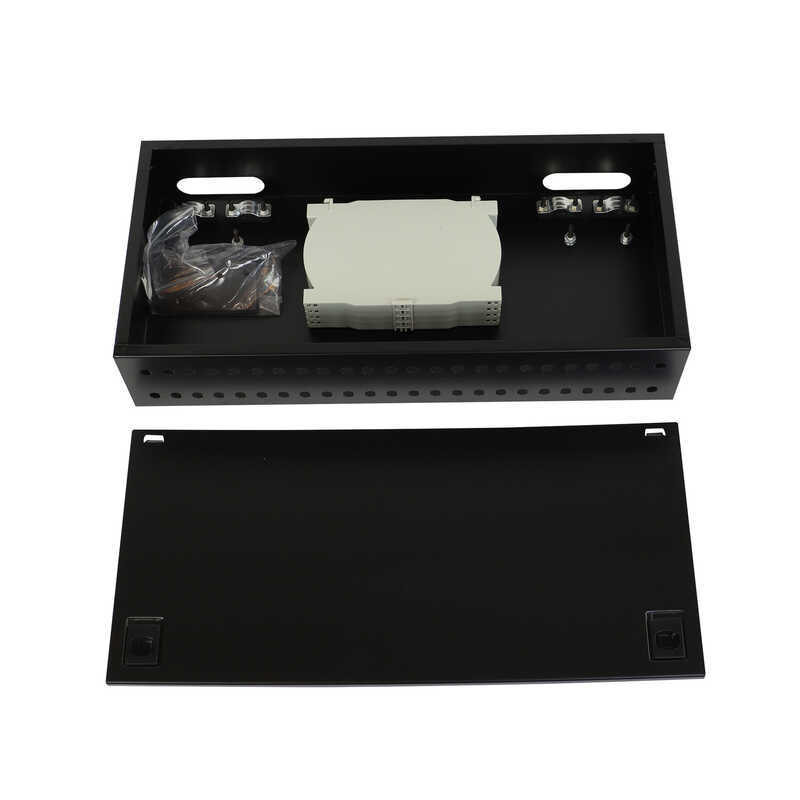 Panel Network Fiber Optic Optical Cable Patch 48-Core Pull-Out Rack ...