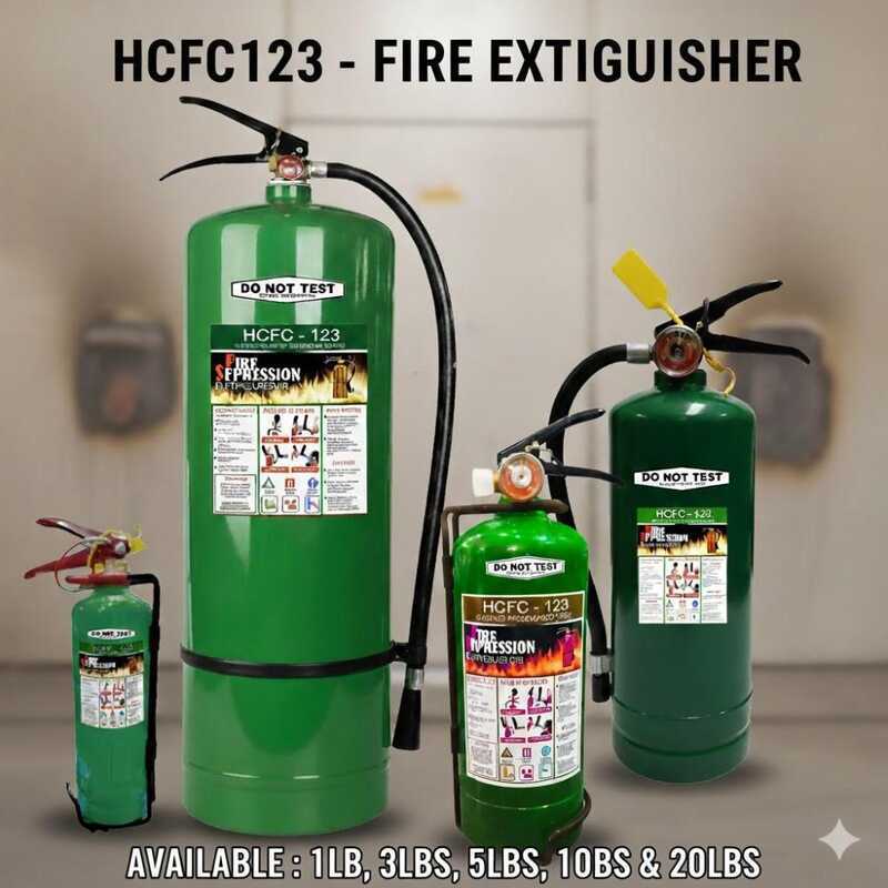 HCFC 123 GREEN WET CHEMICAL FIRE EXTINGUISHER E9d | Shopee Philippines
