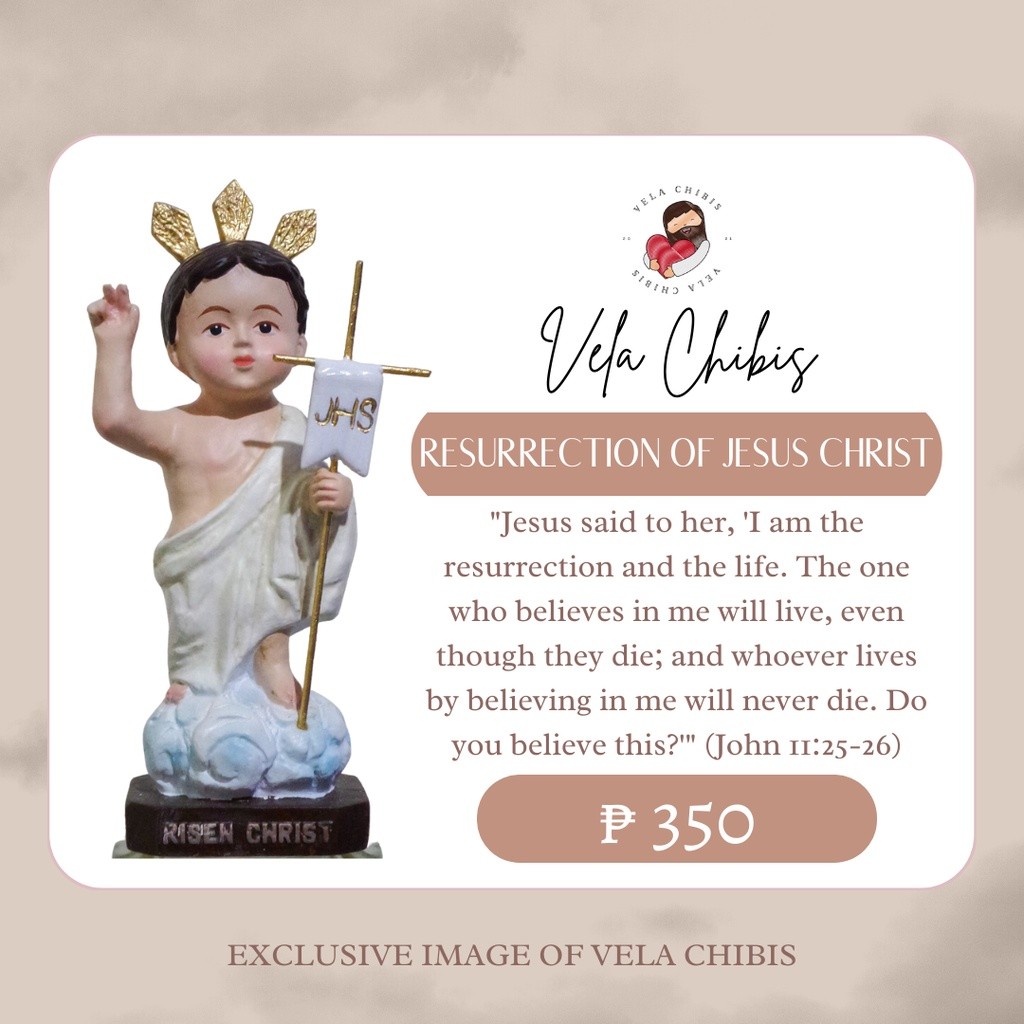 Resurrection of Jesus Christ (Risen Christ) Chibi Image / Chibi Saint ...