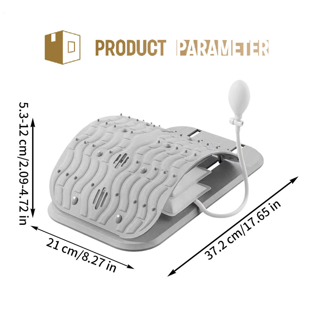 Magnetic Back Support Stretcher with Airbag Lumbar Spine Soothing ...