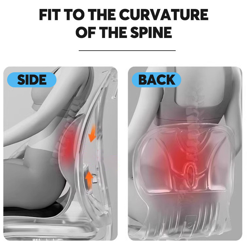LumbarBack Support Chair Office Chair Cushion Posture Corrector Chair ...
