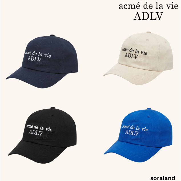 [ACME DE LA VIE] ADLV BASIC BALL CAP 5 colors | Shopee Philippines
