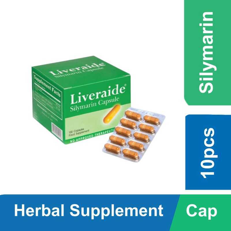 Liveraide Capsule L Multivitamins Silymarin For Liver Support 10 ...