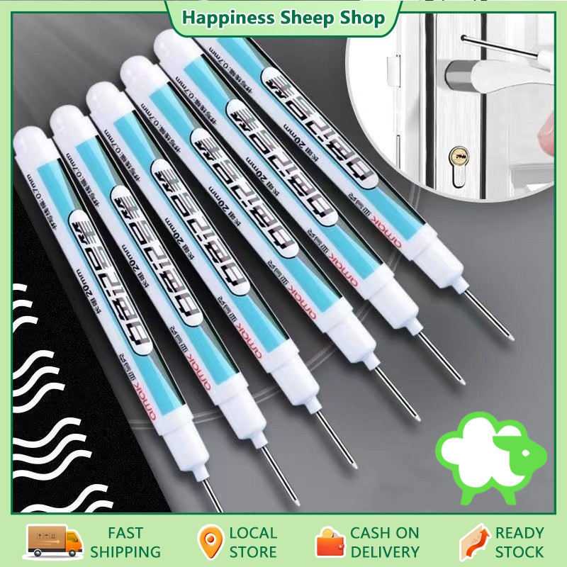 Multi-Style Waterproof Long Head Markers Deep Hole Long Nib Head ...