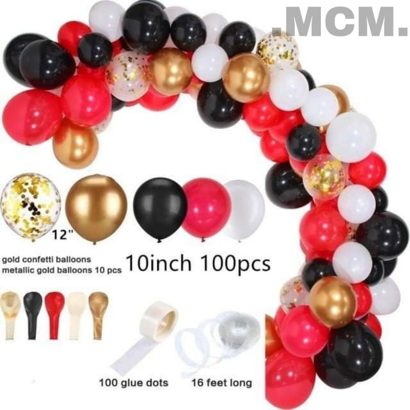 Arch Balloon Set (W/ Gluedots and Balloons Chain)* | Shopee Philippines