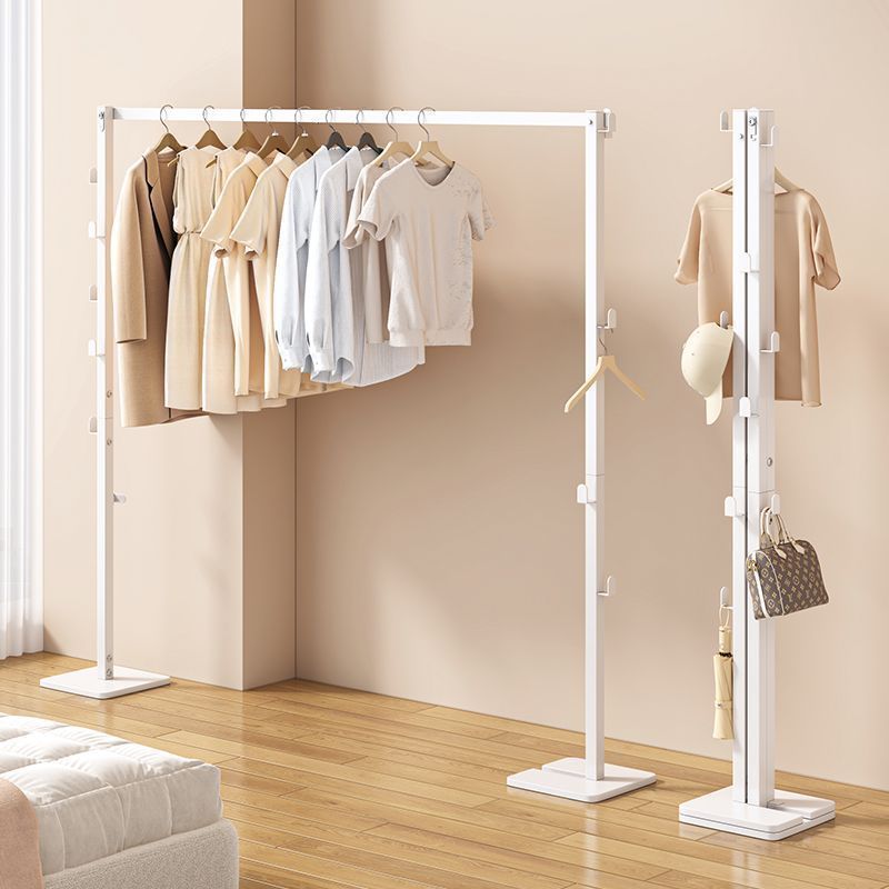 Folding telescopic clothes drying rack, household clothes hanger ...
