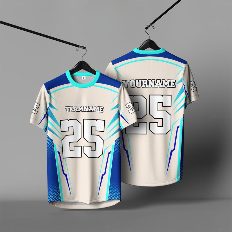 [Free custom name and number] Short-sleeved round neck, NFL jersey T ...