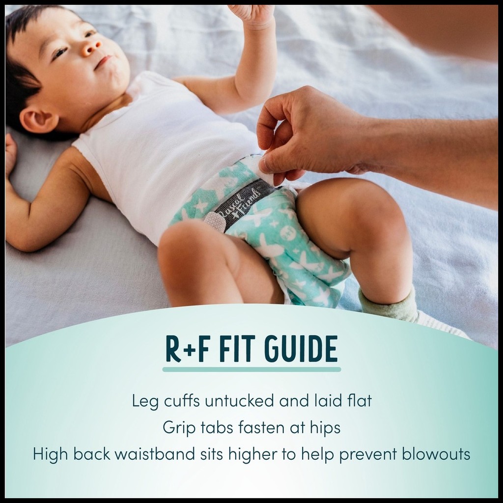 Rascal + Friends Tape Diaper, Convenience Pack - Medium, 20 Pads ...