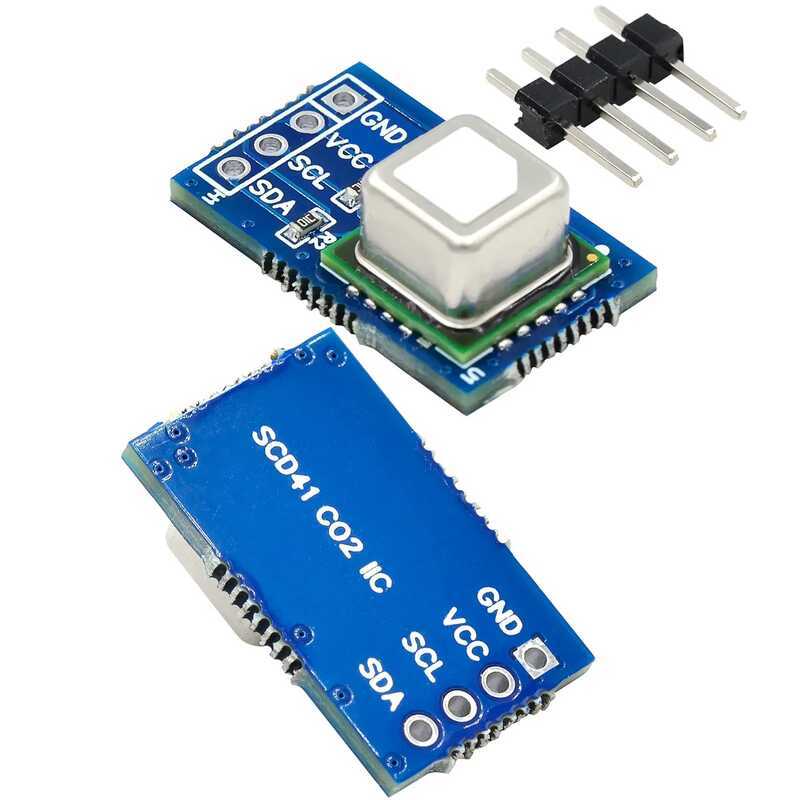Scd40 Scd41 Gas Sensor Module Detects Co2 Carbon Dioxide Temperature ...