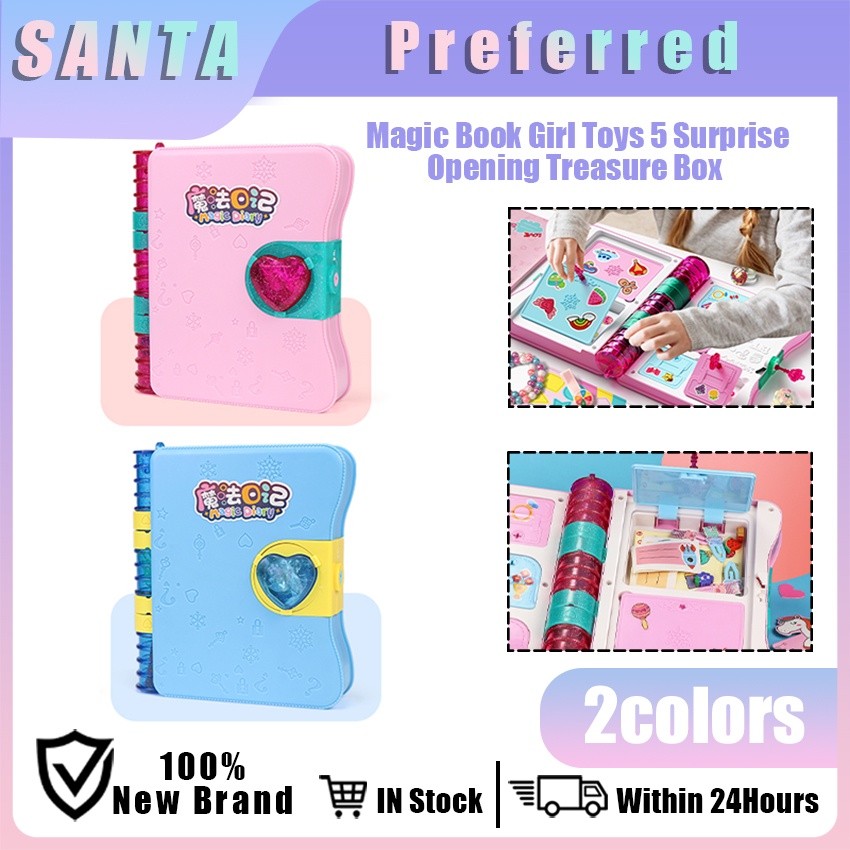 Kids Magic Surprise Book Opening Music Treasure Box Birthday Gifts for ...