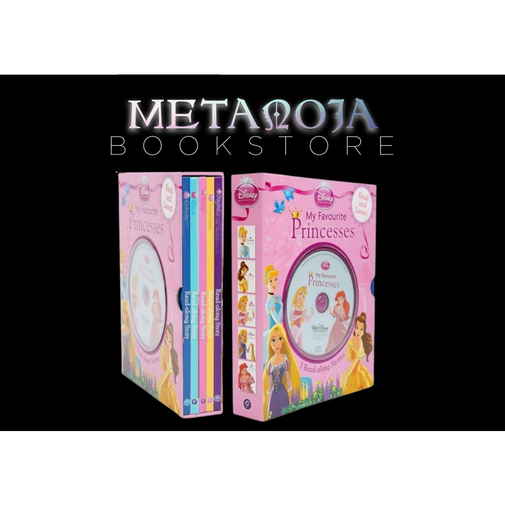 DISNEY PRINCESS: MY FAVOURITE PRINCESSES (5 READ-ALONG STORIES WITH CD ...