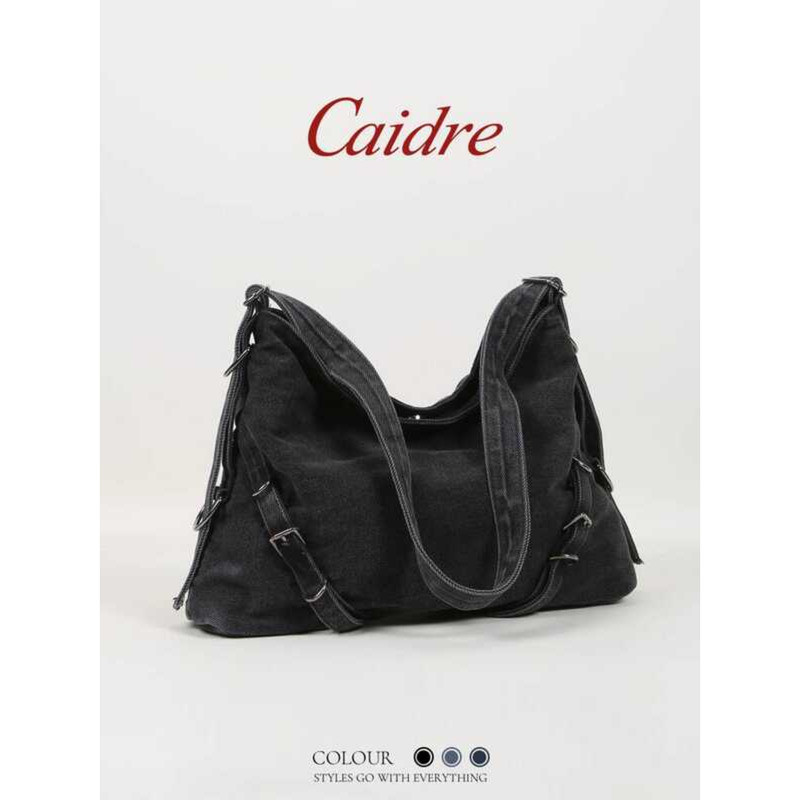 Caidre Original Hot Girl Tote Women's Retro Y2k Denim Canvas Large ...