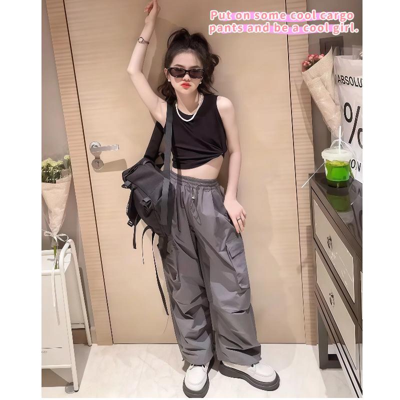 Halokids Cargo Pants ToddlerOOTD BudgetPamangkot Multifunctional Multi ...