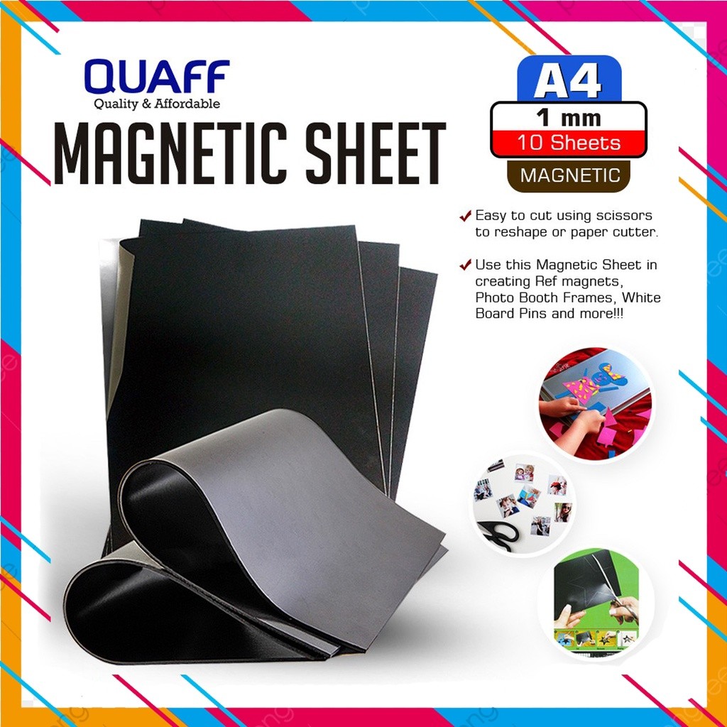 MAGNETIC SHEETS A4 SIZE (10 PCS) | Shopee Philippines