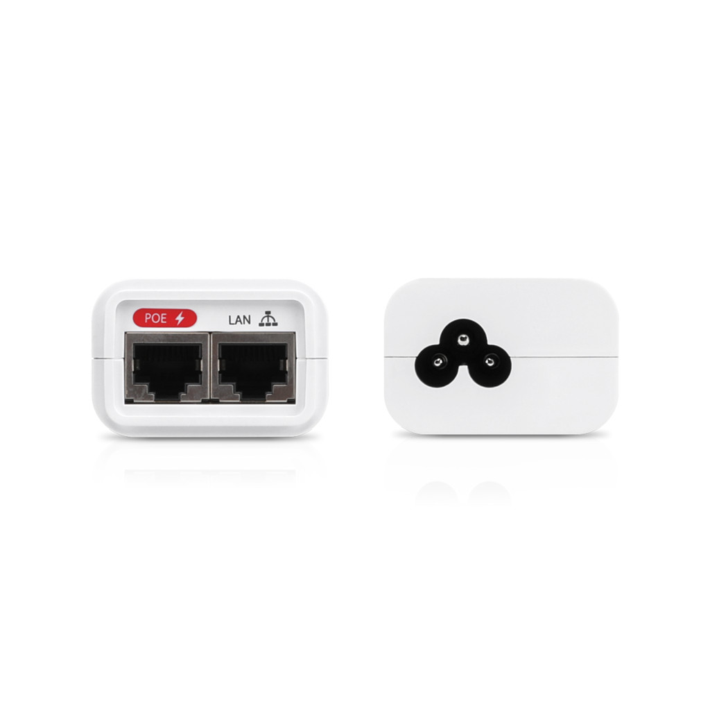 Ubiquiti POE-24-7W-G-WH - 24V 0.3A PoE Adapter / Injector for LBE-5AC ...