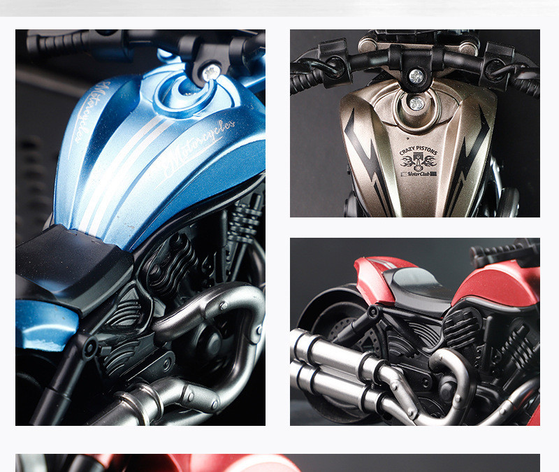 【24h fast delivery】Children's inertia-driven motorcycle, a popular toy ...