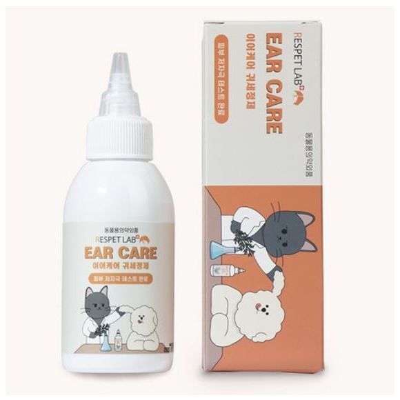 [Made in Korea] Respet Ear Cleaner for Pets Cat & Dog Ear Infection ...