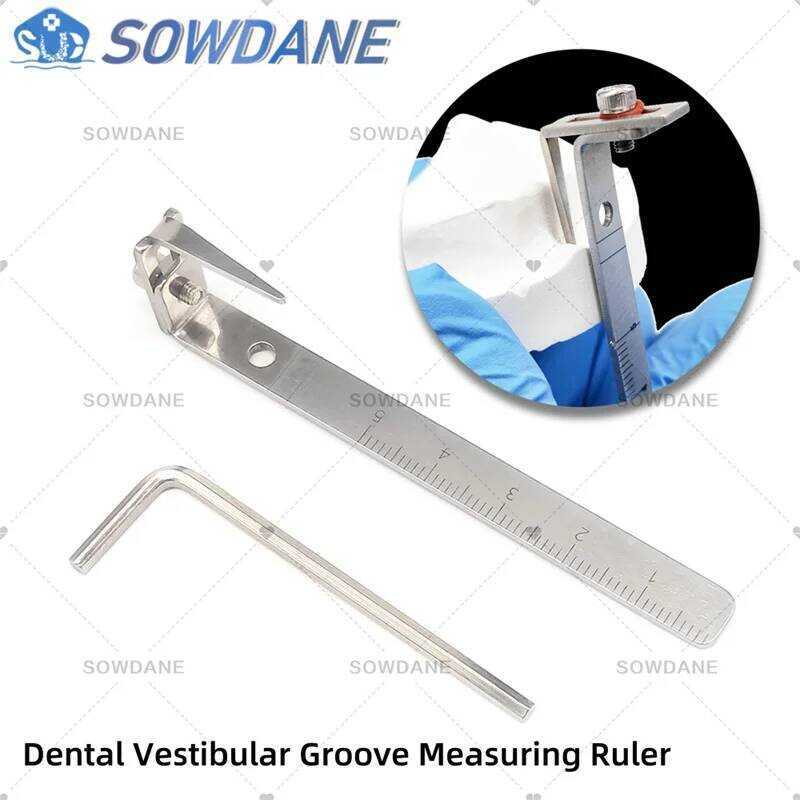 Dental Vestibular Groove Measuring Ruler Dental Ortho Vestibule Rulers ...