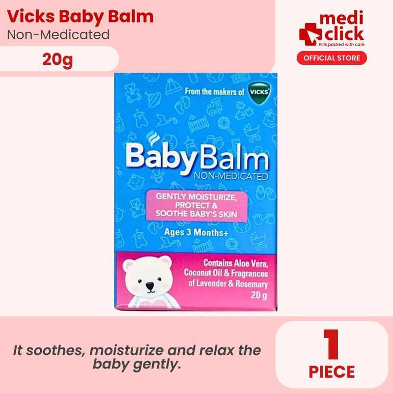 Vicks Baby Balm 20G - 1 PIECE 9Fa | Shopee Philippines