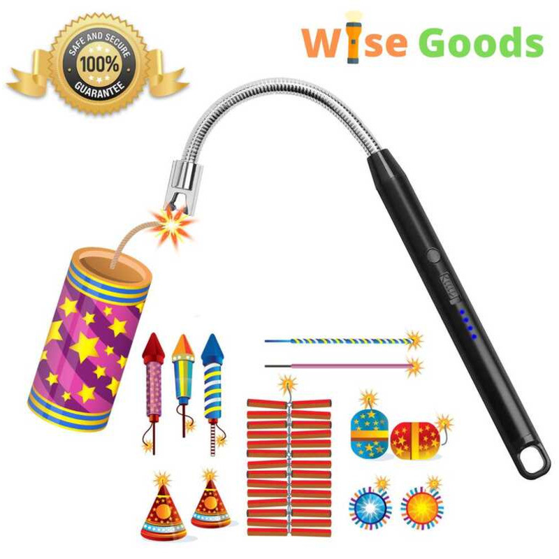 Safety Electric Igniter Flameless Rechargeable For Fireworks Fire ...