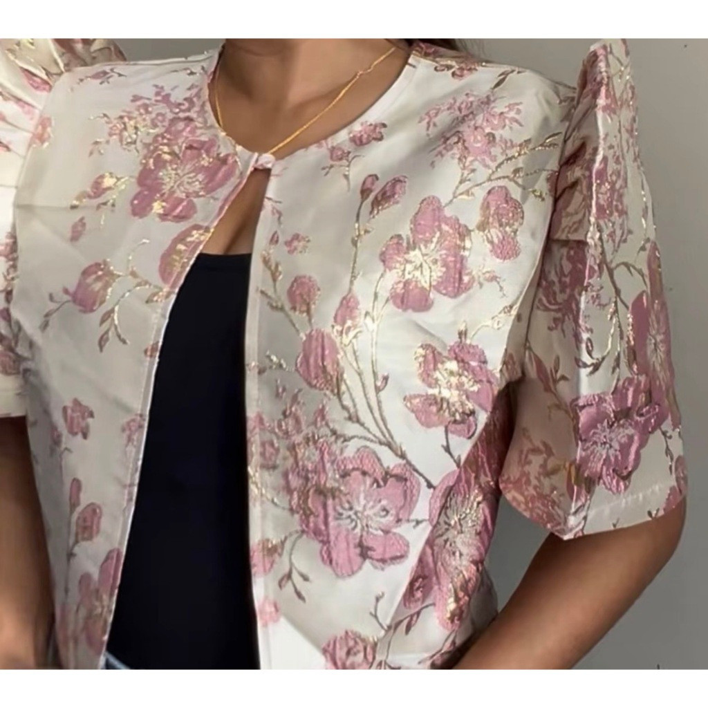 Amyenjoylife Modern Filipiniana Top Plus Size Bolero Women'S Stylish ...