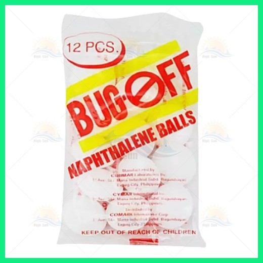 COD Bug Off Napthalene Ball (12 sachets) | Shopee Philippines