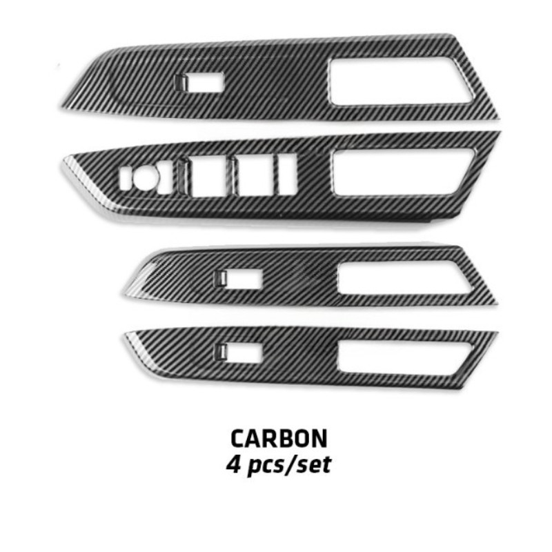 TOYOTA WIGO/AGYA 2023- 2025 Window Switch Panel Cover 4PCS/SET | Shopee ...