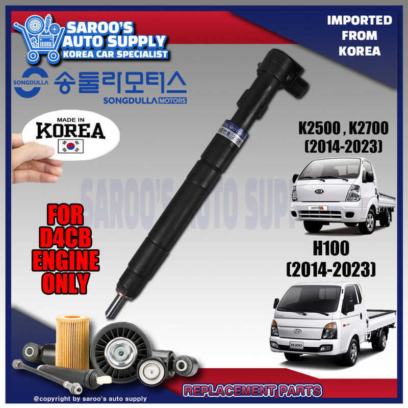 [D4cb] Fuel Injector For H100 K2500 K2700 14-23 Made In Korea SDL Brand ...