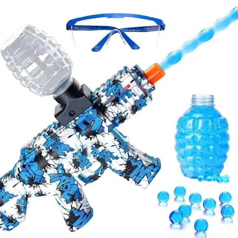 Gel Blaster Electric Splatter Water Bead Ball Gun Automatics Shooter ...