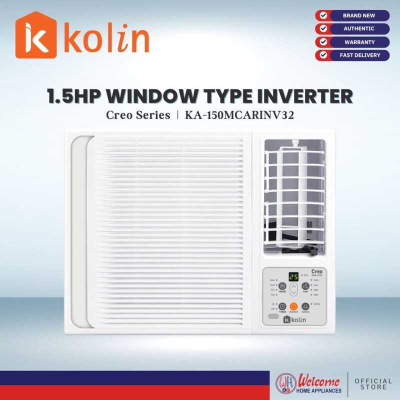 Kolin 1.5Hp Full DC Inverter Window Type Aircon Creo Series (Ka150mcarinv32) 464 | Shopee ...