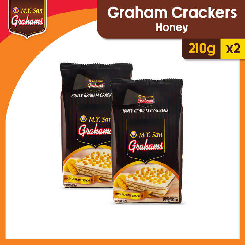 MY San Graham Honey Handy Pack 210G X2 Fb8 | Shopee Philippines