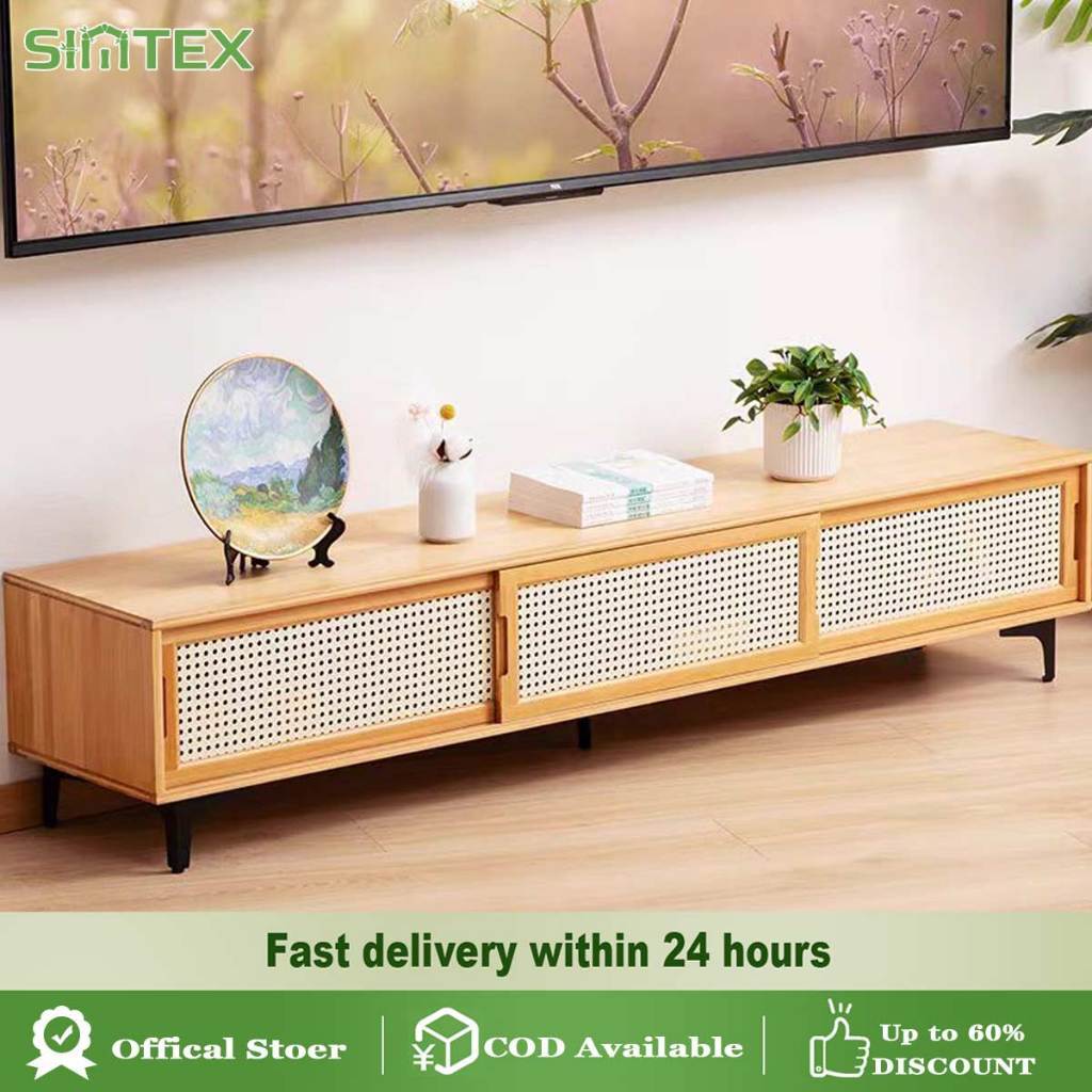 [47/55 inch]160cm TV Rack Cabinet TV Stand Table Sliding Door Modern ...