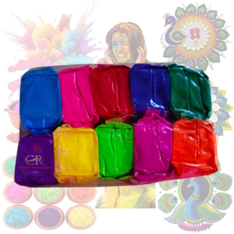 Offer -Holi Colour/Colour Fun Run Festival/Rangoli Powder (500 Grams ...