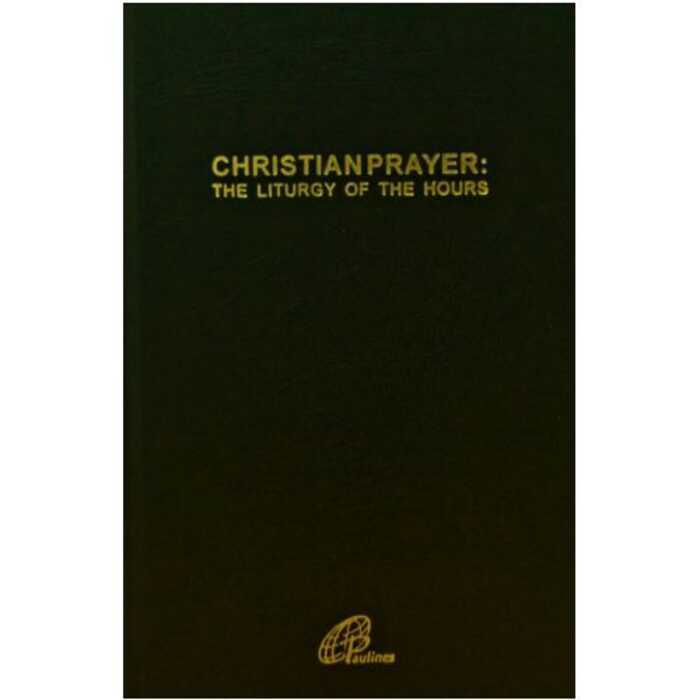 Christian Prayer Liturgy Of The Hours Breviary/Black Leather Book Cover ...