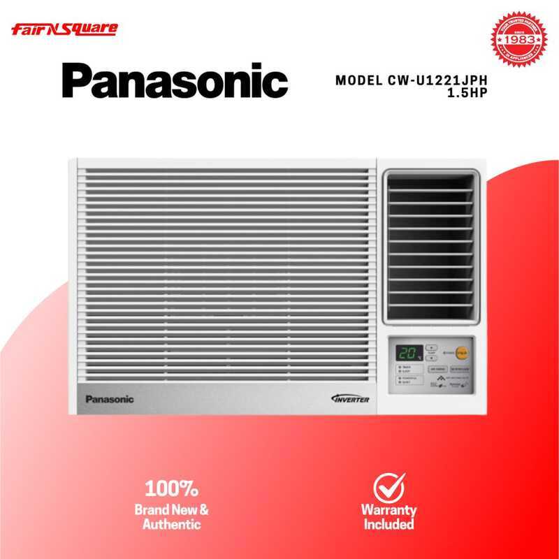 Panasonic 1.5Hp Window Type Aircon Inverter With Remote (Cw-U1221vph ...