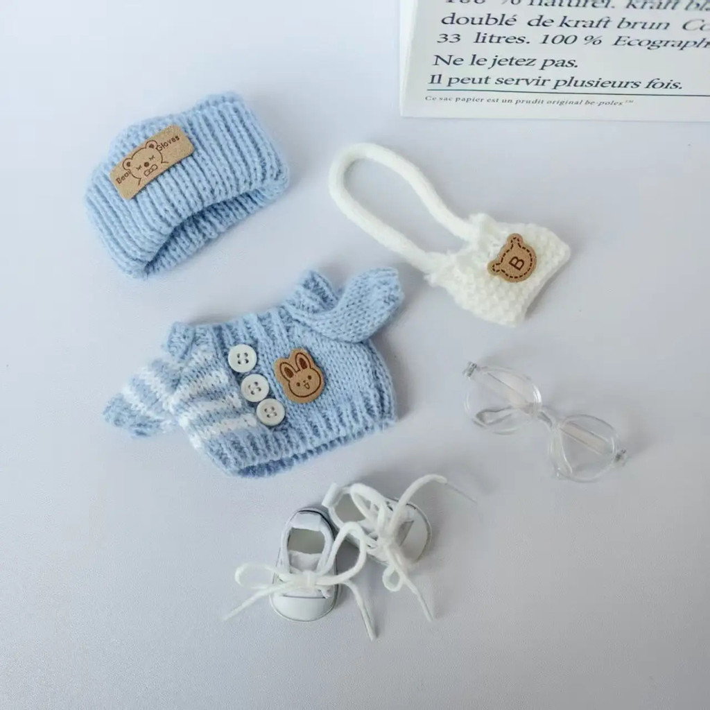 Doll clothes for Lafufu Outfit 15-17cm Dolls Sitting Accessories ...